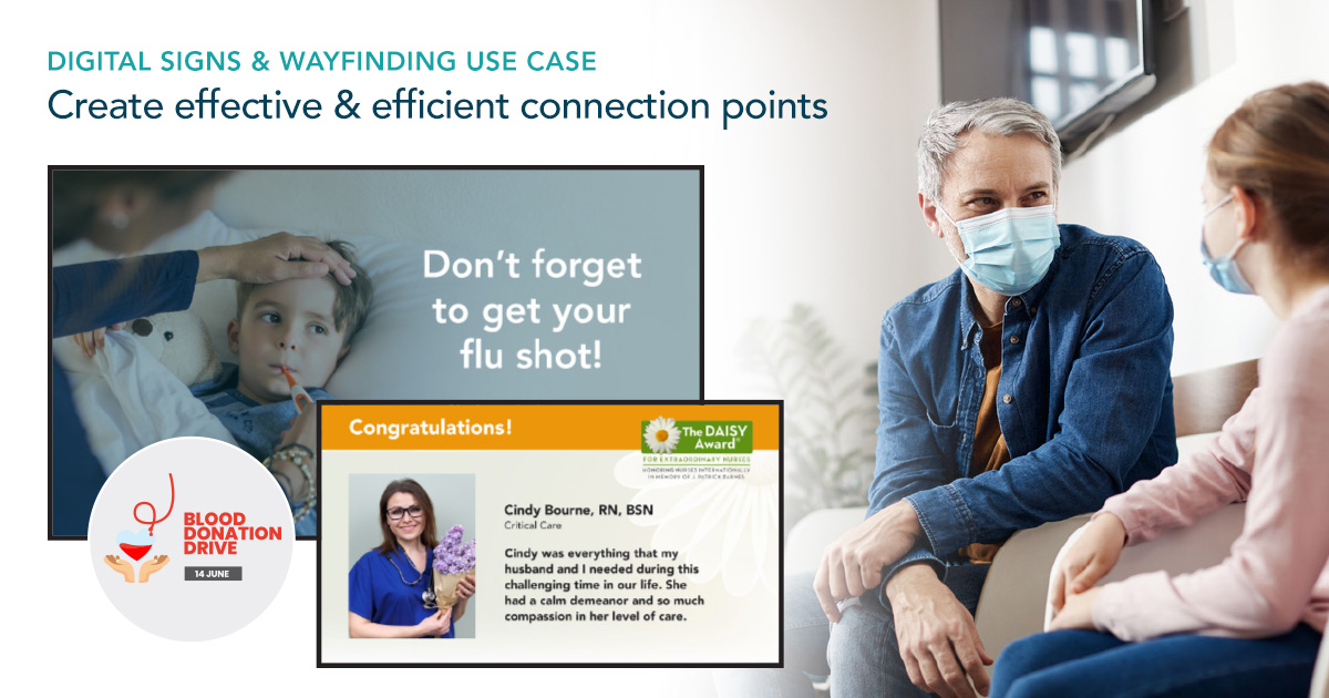 Digital Signs & Wayfinding Use Case | SONIFI Health